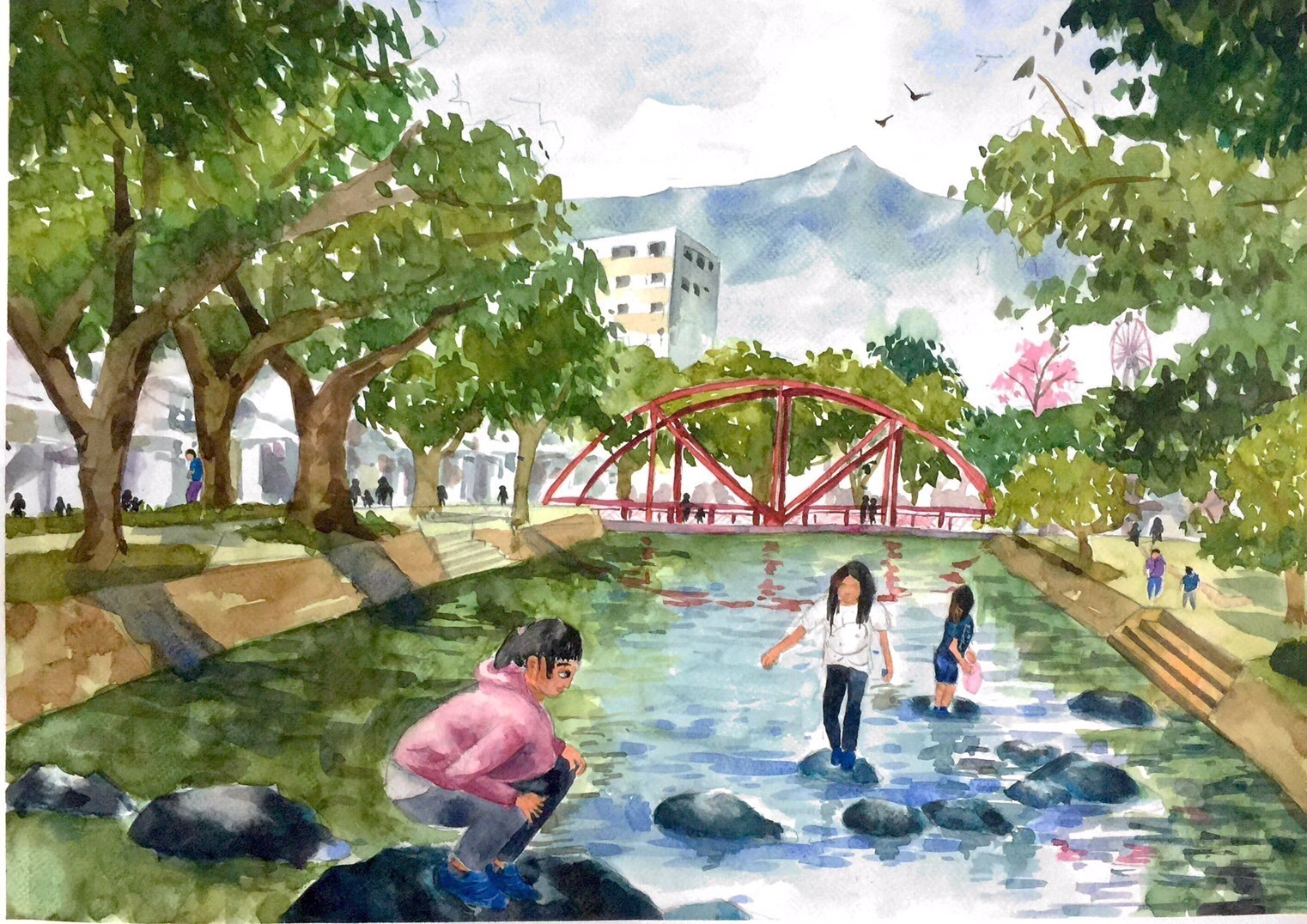 雲林溪加蓋與掀蓋 - 智能地域設計服務研究中心